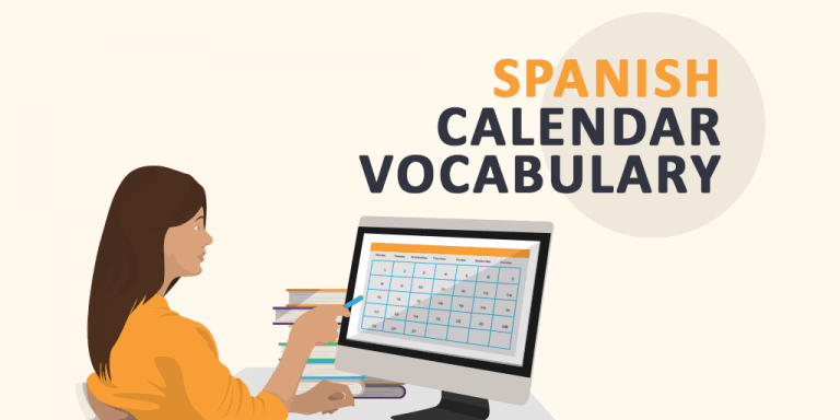 Spanish Calendar Vocabulary: Days and Months in Spanish